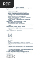 30 Ejemplos de Suma Algebraica (Explicados) | PDF | Matemáticas | Álgebra