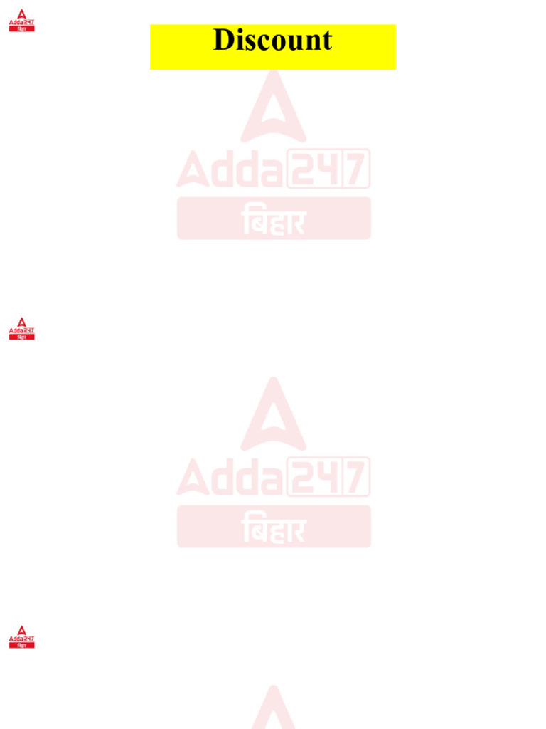 Discount Discount | PDF