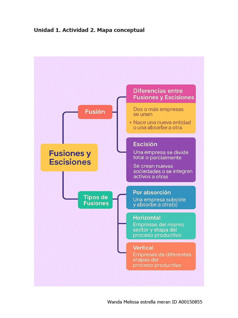 Unidad 1. Actividad 2. Mapa Conceptual | PDF