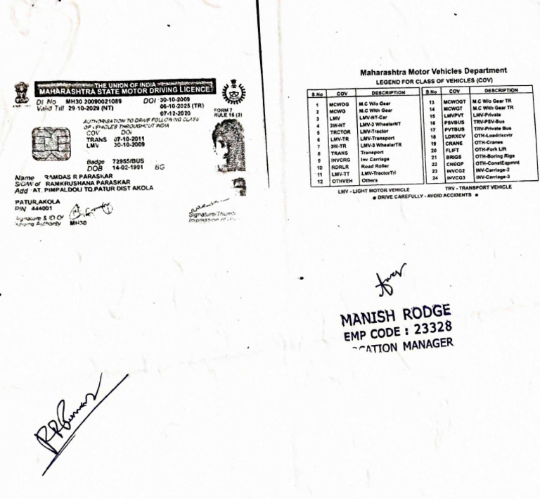 Ramdas Paraskar KYC Page 4 | PDF
