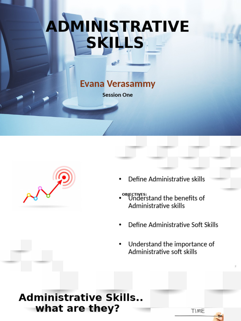 Admin Skills Session 1 | PDF | Skill | Leadership