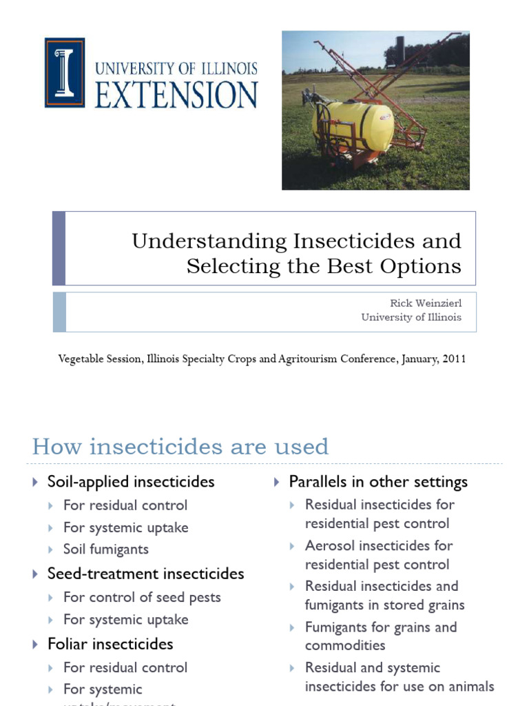 BASIS PPT Basic Insecticides | PDF | Insecticide | Pest (Organism)