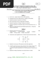 Unit2 Electrical and Electronic Technology Past Papers | PDF | Electric ...