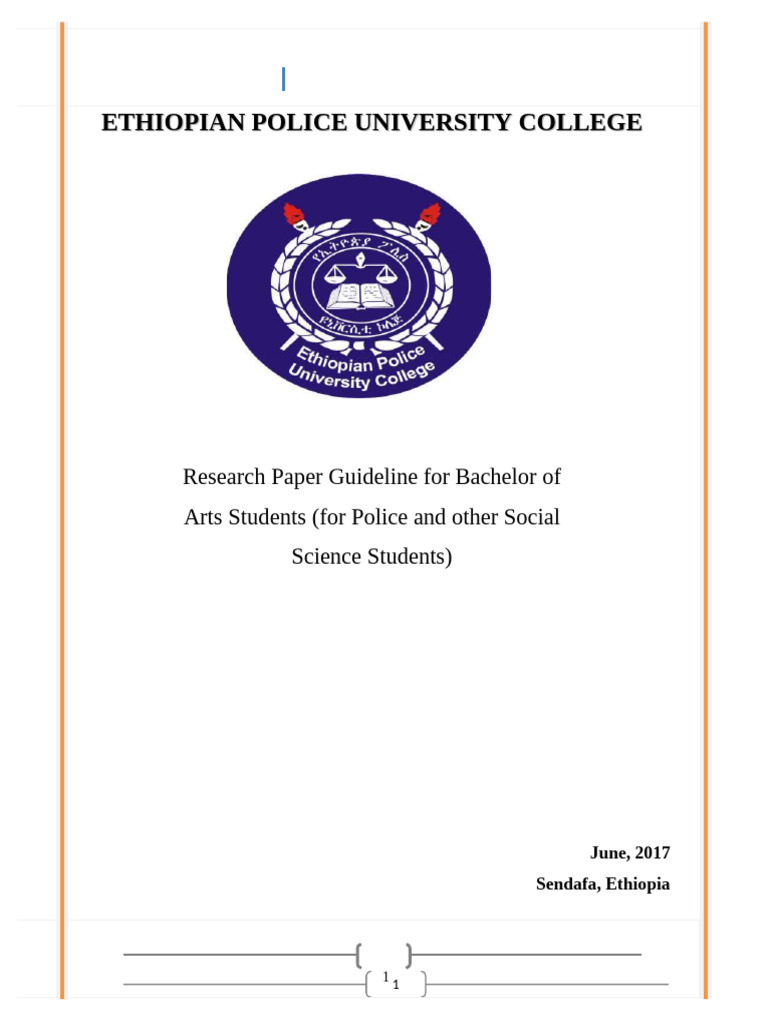 Research Paper Guidelines for EPUC Students | PDF | Methodology | Essays