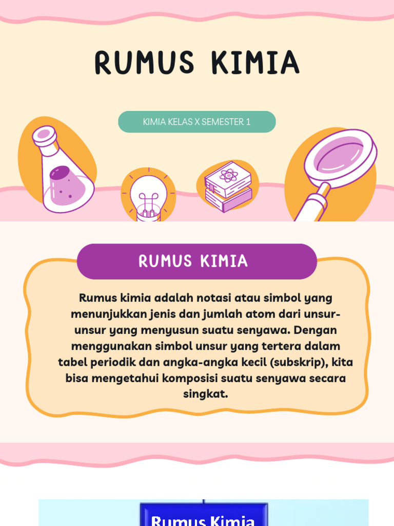 Notasi dan Simbol Rumus Kimia | PDF
