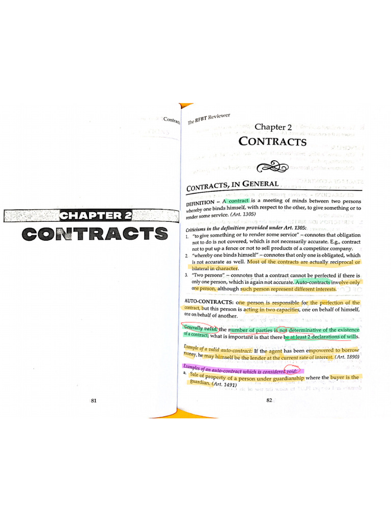c2 Contracts | PDF
