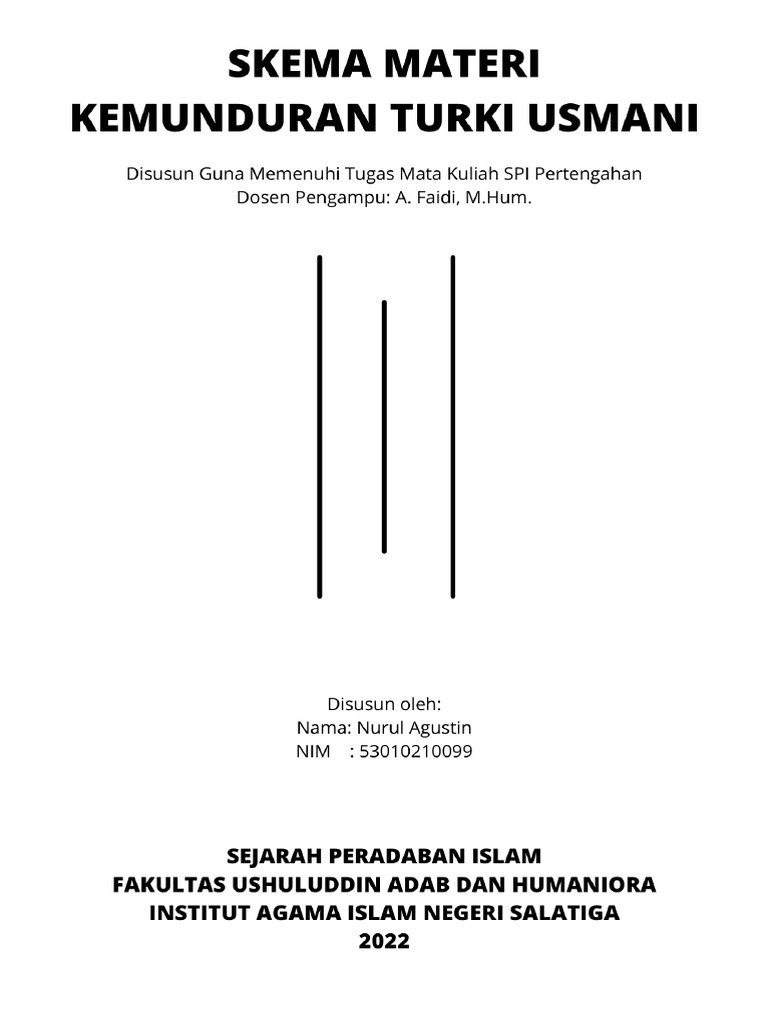 Nurul Agustin - Kemunduran Turki Usmani | PDF
