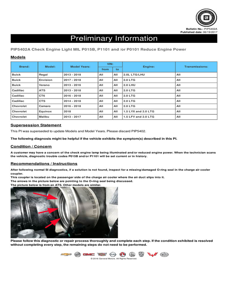 LTG Engine P1101 MC-10118274-9999 | PDF | Industries | Chevrolet