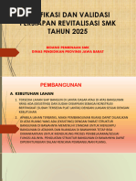 20250701 Presentasi Prasarana Revit SMK 2025 - R3 (1) | PDF