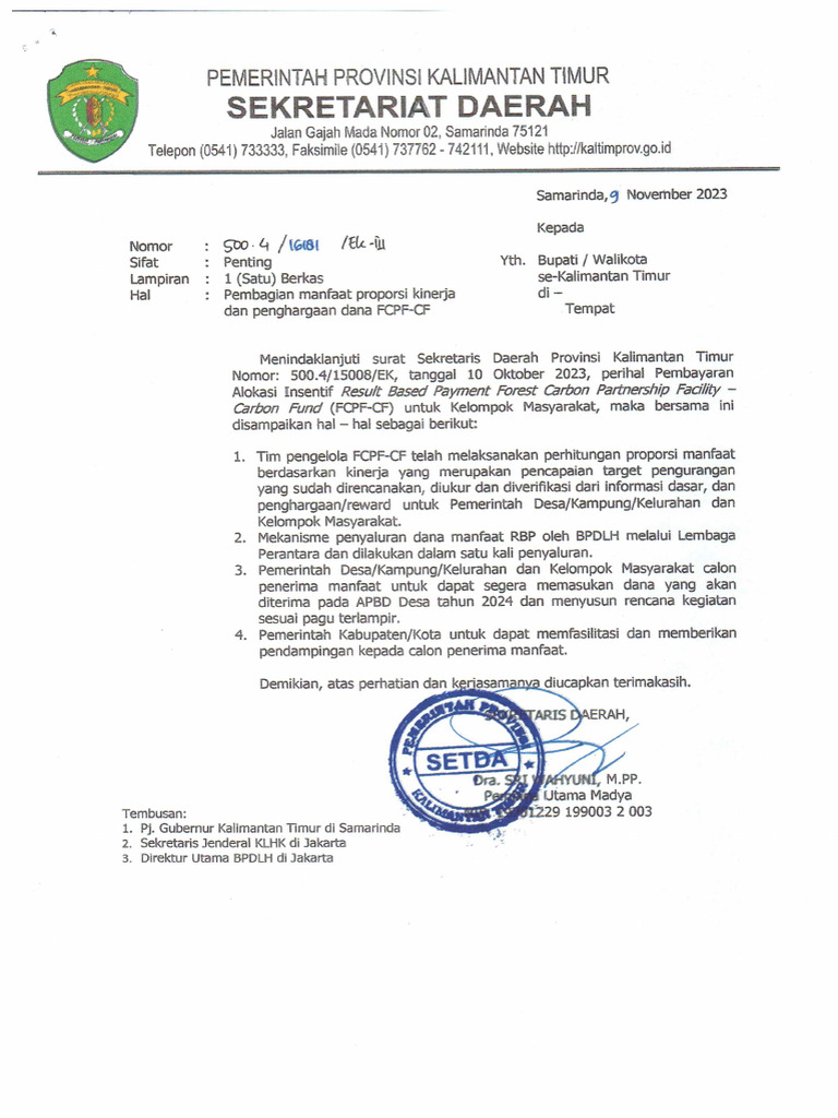 Performance Reward Balikpapan | PDF