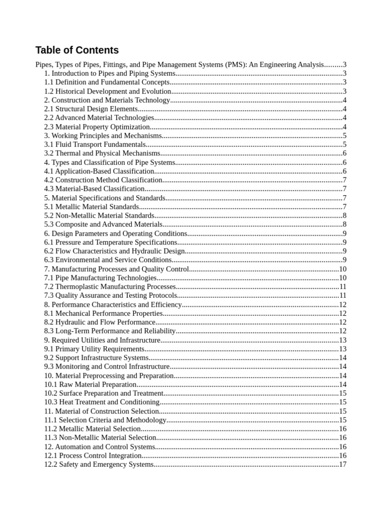 Pipe, Types of Pipe, Fittings, PMS | PDF | Welding | Construction