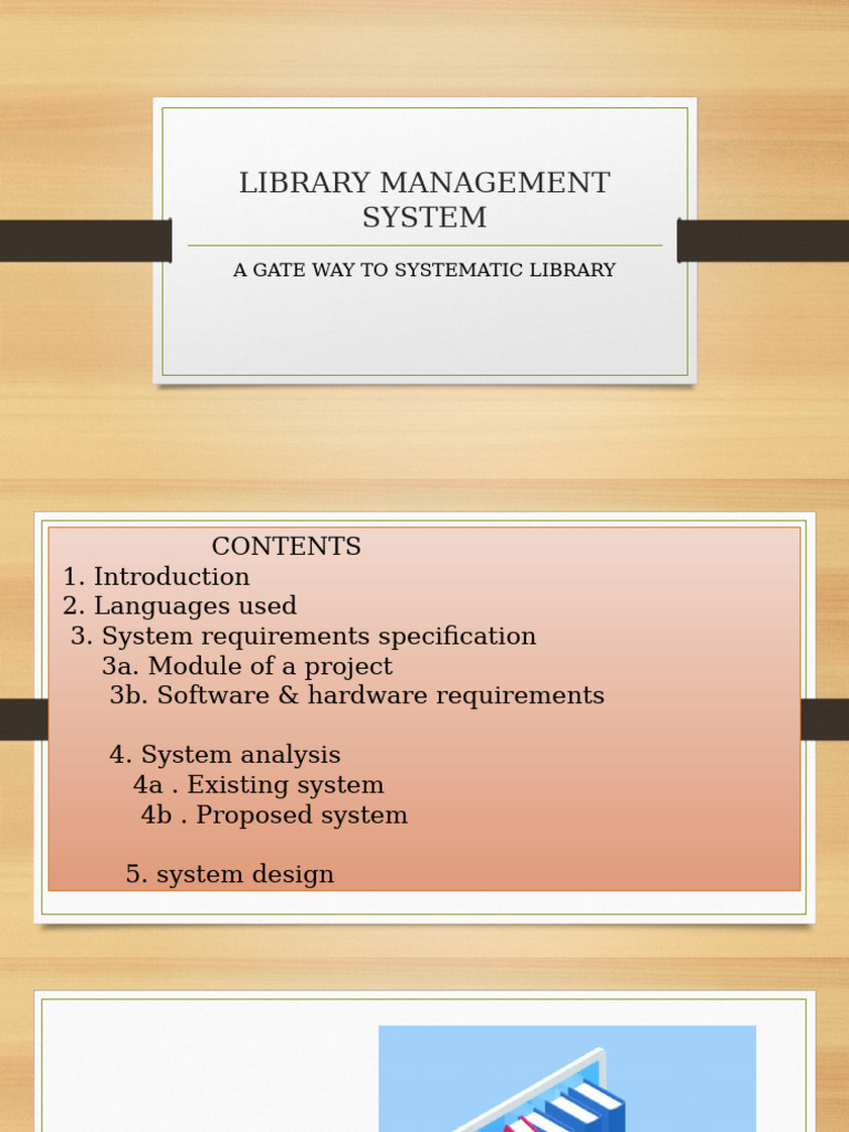 Library Management System | PDF | Library (Computing) | Databases