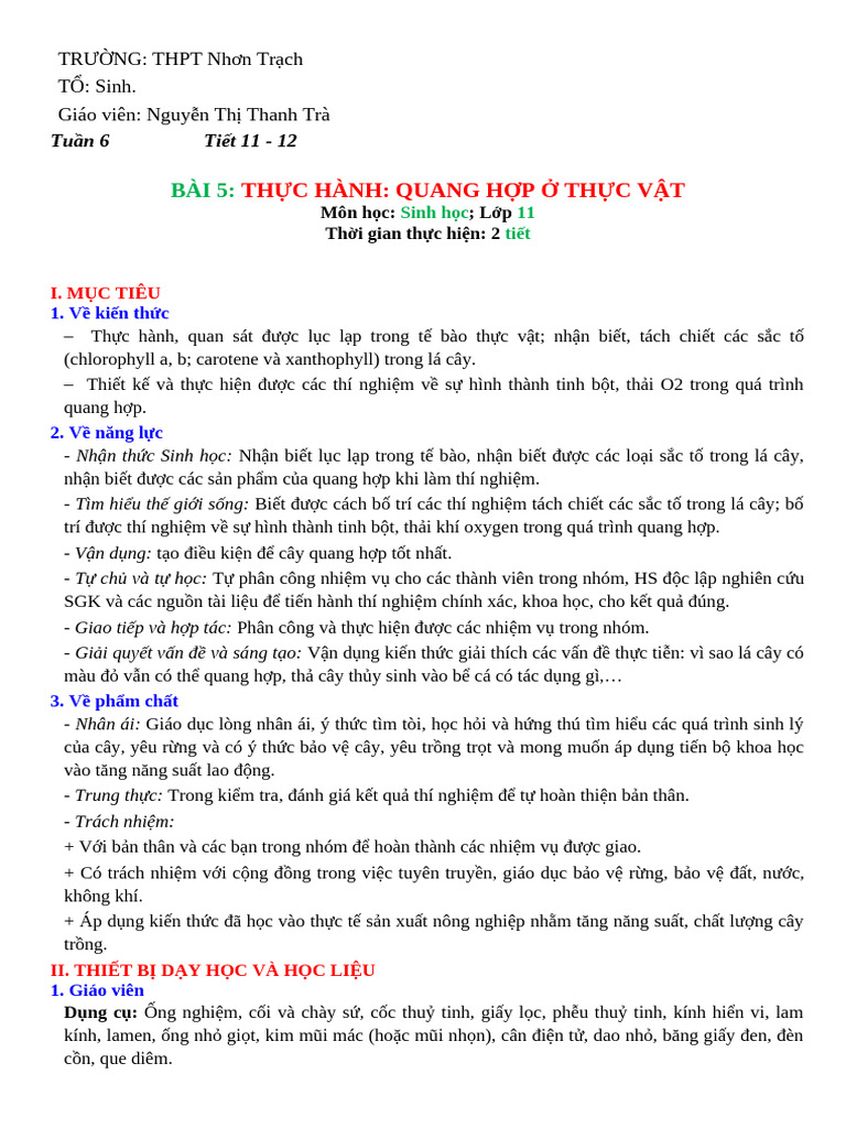 5 - Bài 5 - CTST - TH C Hành QH | PDF