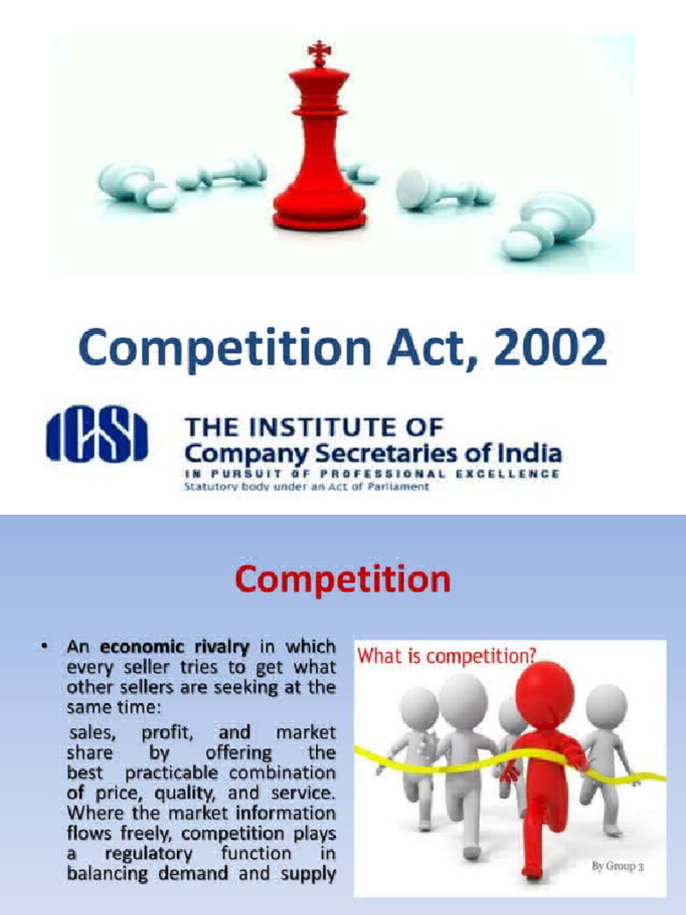 Competition Act 2002 | PDF