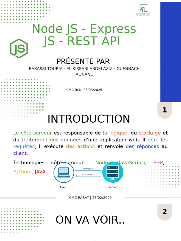 Node Express API | PDF | Logiciel | Design de logiciel