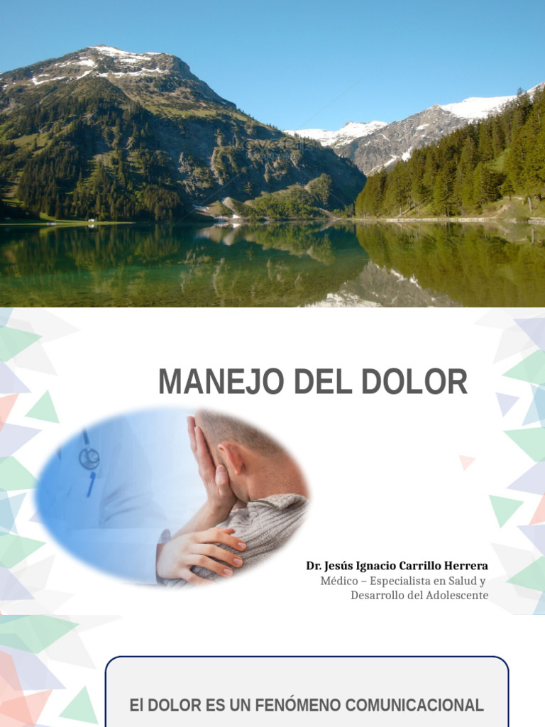 Manejo Del Dolor | PDF | Dolor | Analgésico