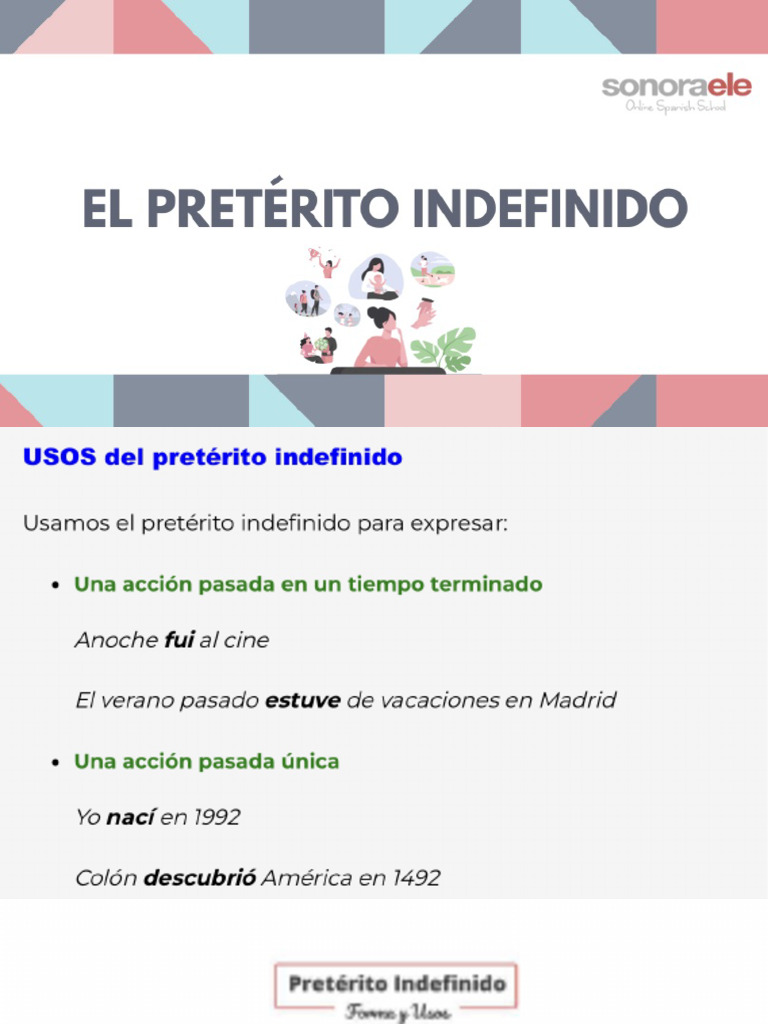 A2 Portada Preterito Indefinido | PDF