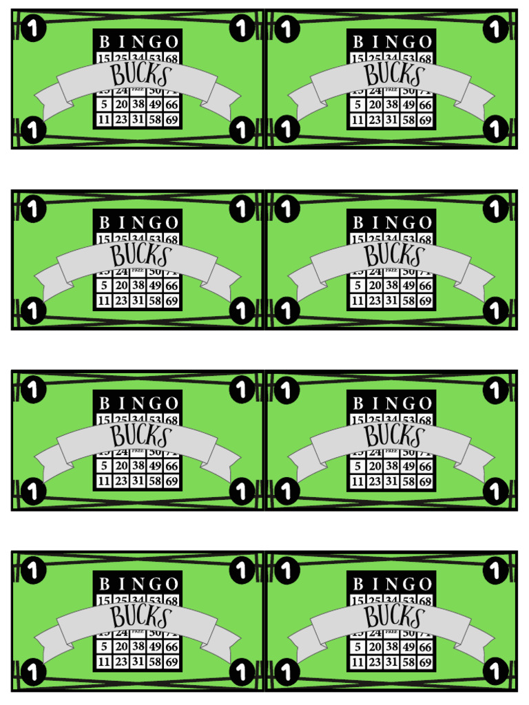 Bingo Bucks | PDF