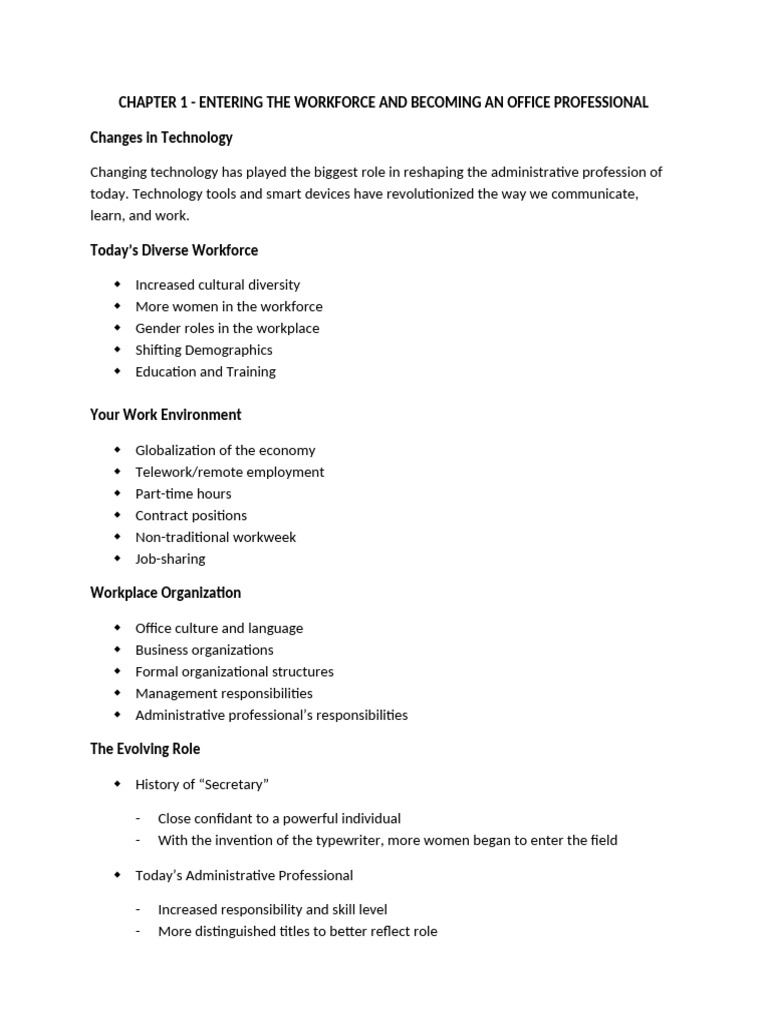 Chapter 1 Student Lecture Notes | PDF | Skill | Emotional Intelligence