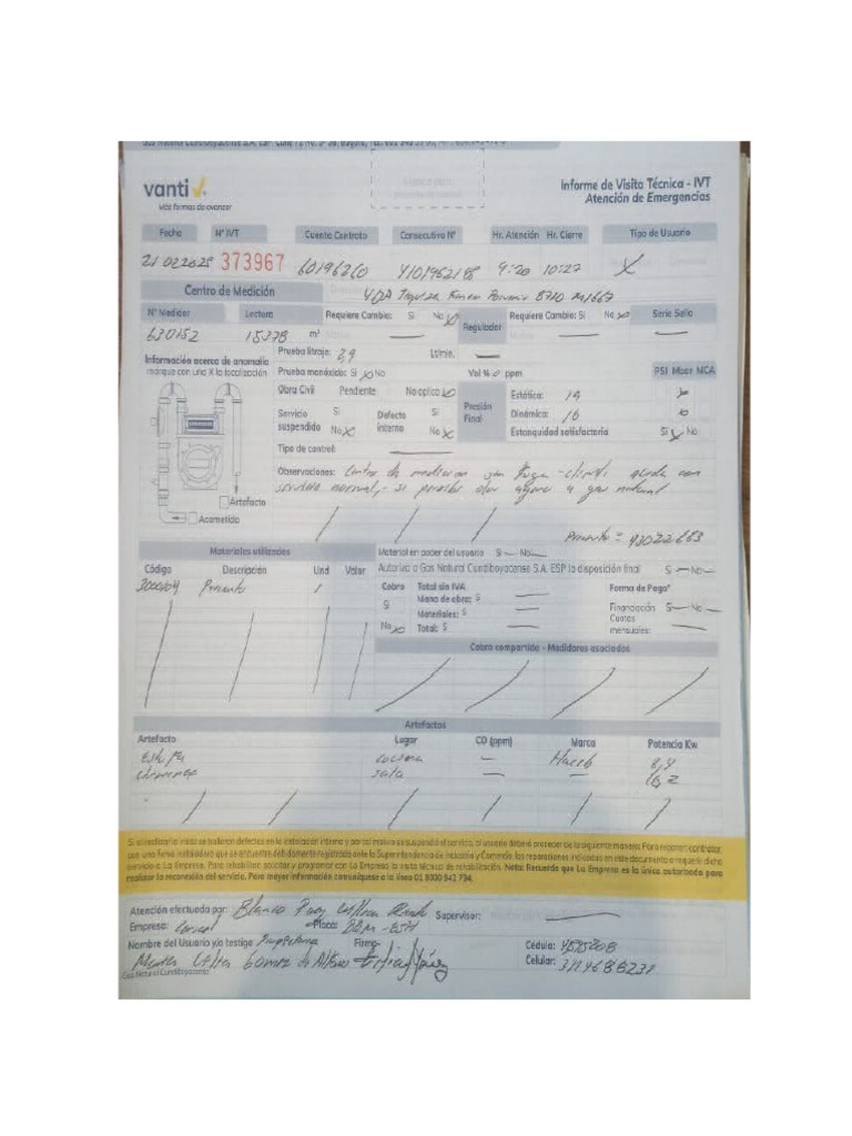 IVTS Faltantes | PDF