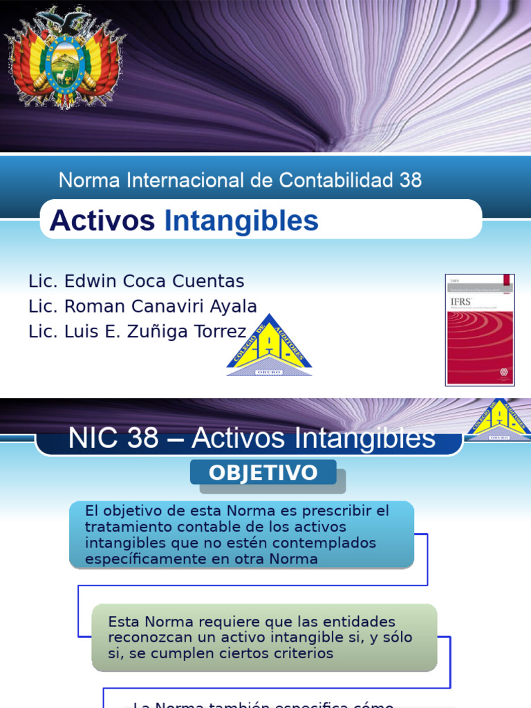 NIC 38 Activos Intangibles | PDF | normas internacionales de INFORMACION FINANCIERA | Activo ...