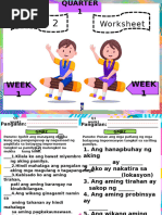 Numeracy Worksheets TAGALOG 1 | PDF