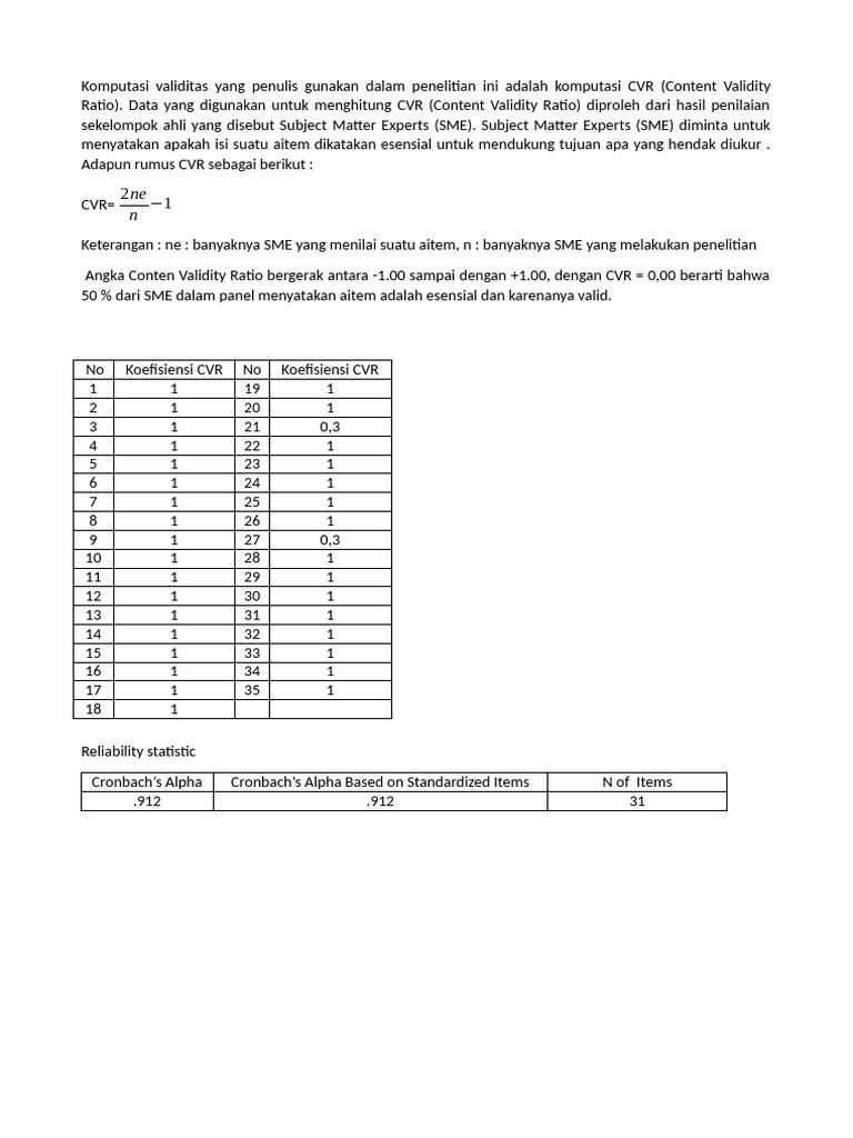 Kecemasan SKALA | PDF