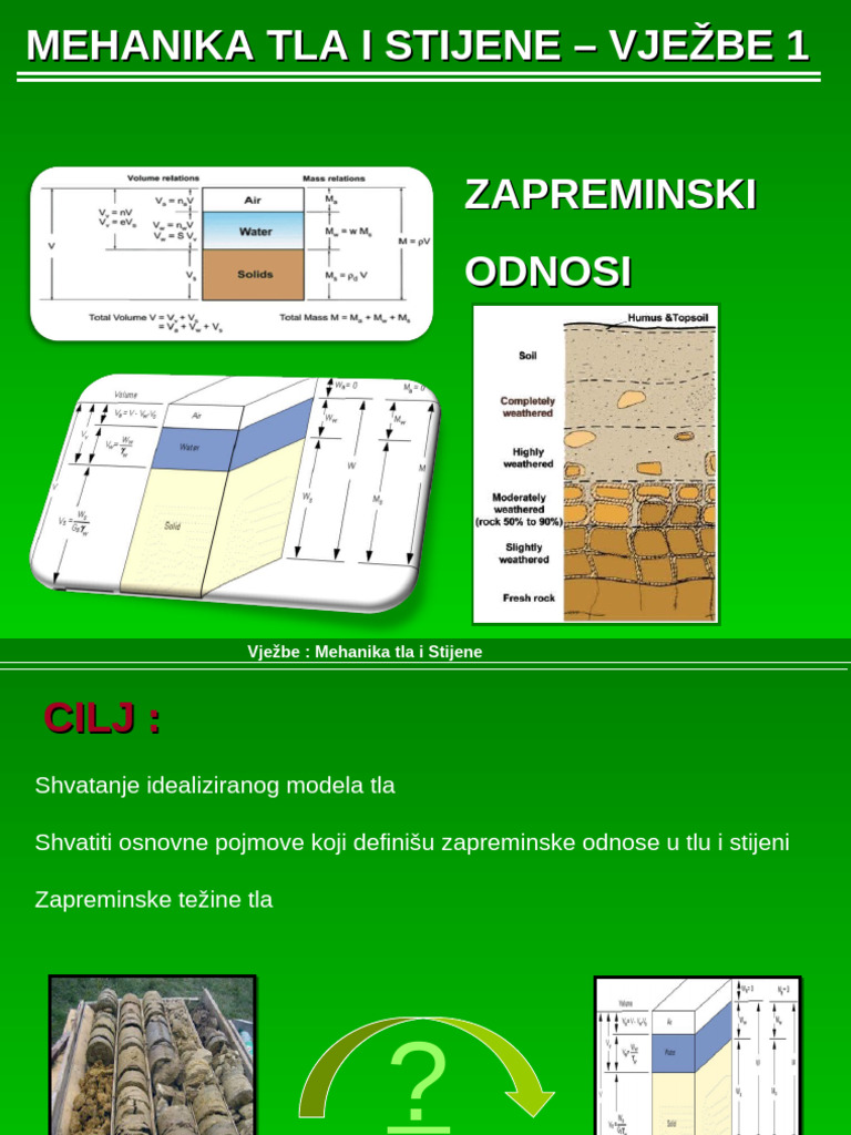 Vjezbe MTiS Zapreminski Odnosi | PDF