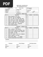 Log Sheet Chiller | PDF | Gas Technologies | Electromechanical Engineering