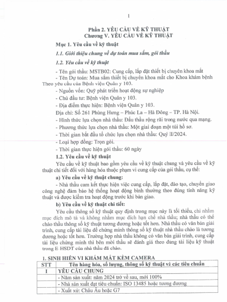 Chương v SHV Và Bảng Thử Thị Lực | PDF