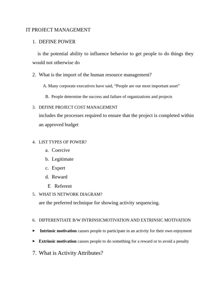 IT Project Management Essentials Guide | PDF | Project Management ...