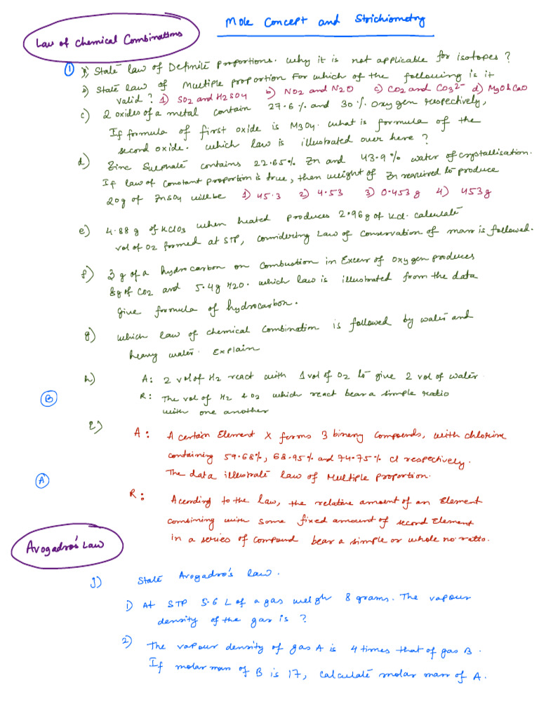 SM - Mole - UT LMS | PDF