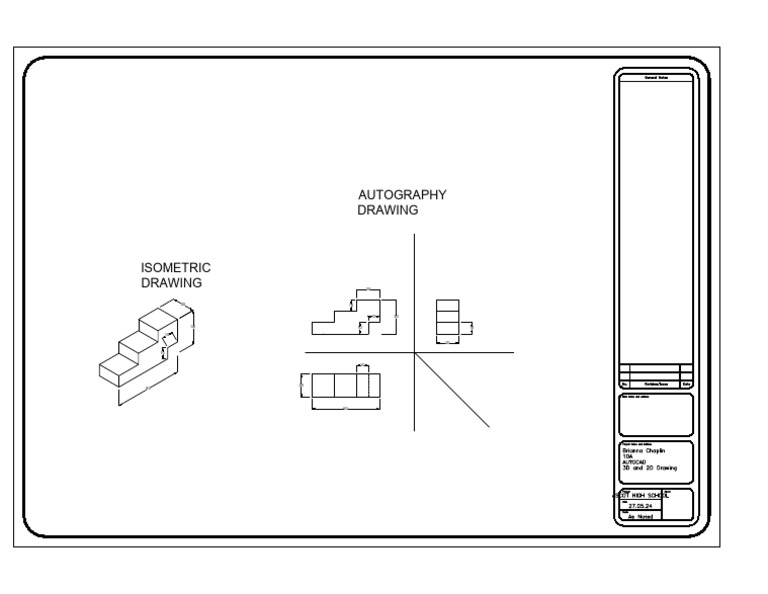 Isometric and Autography 3-IsO A1 PDF | PDF