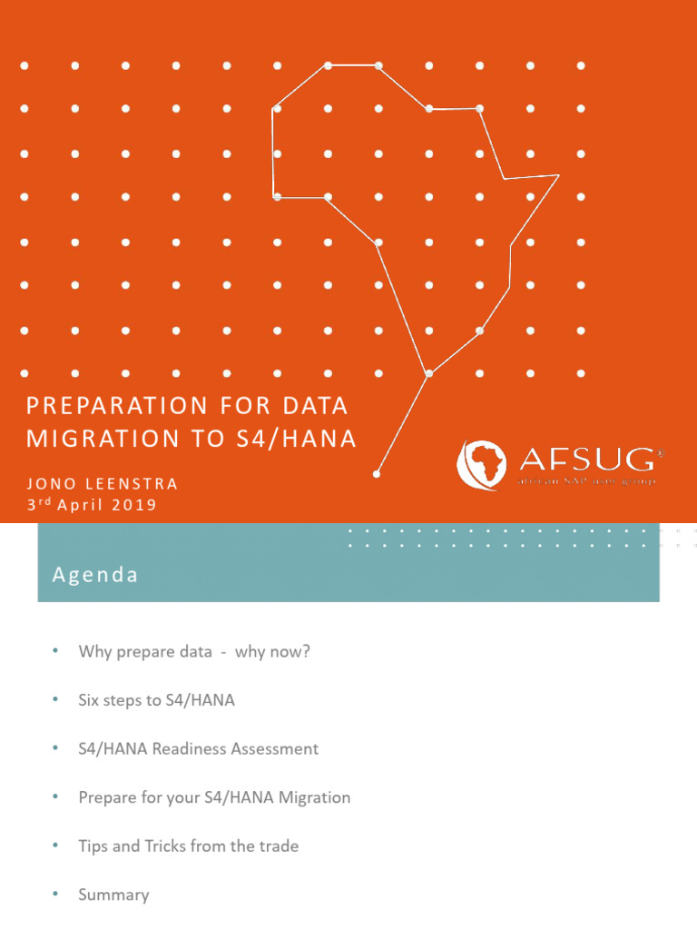 EIM Preparation For Data Migration To S4HANA J Leenstra | PDF ...