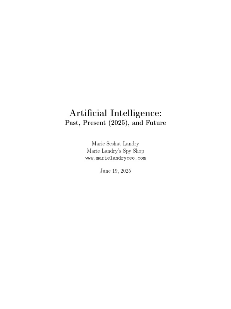 AI Evolution: Past, Present, Future Insights | PDF | Artificial ...