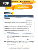 Tâm tỉ cự giải toán Oxyz | PDF