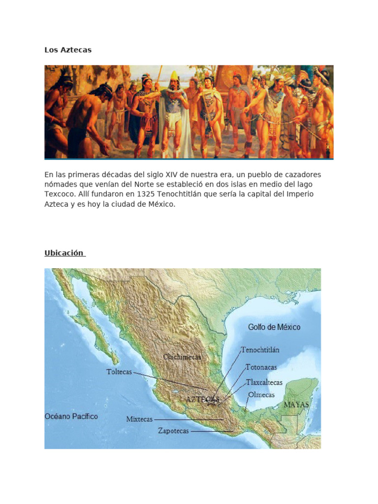 TPN°2 CS - Sociales Aztecas | PDF | Mesoamérica | Cultura de las Americas