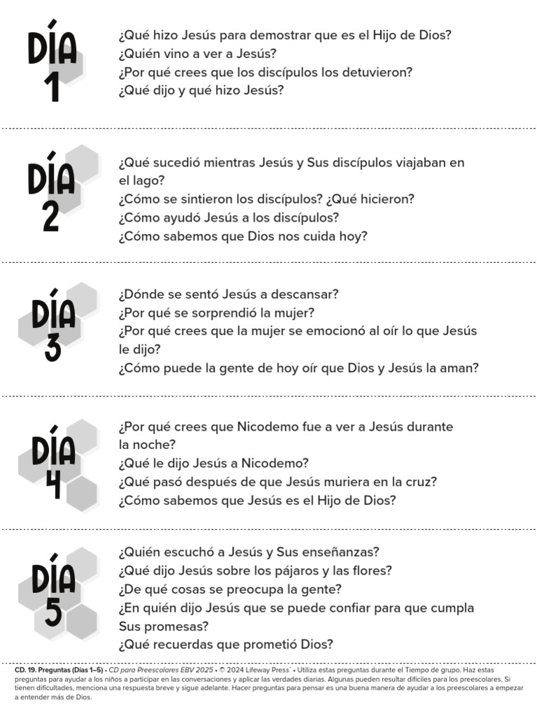 CD 19 Preguntas Diarias | PDF