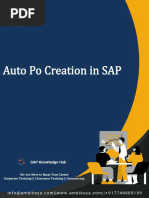 Automatic Purchase Order (PO) | PDF