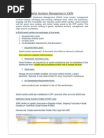 EWM-Using The Serial Number Requirement | PDF | Warehouse | Enterprise ...