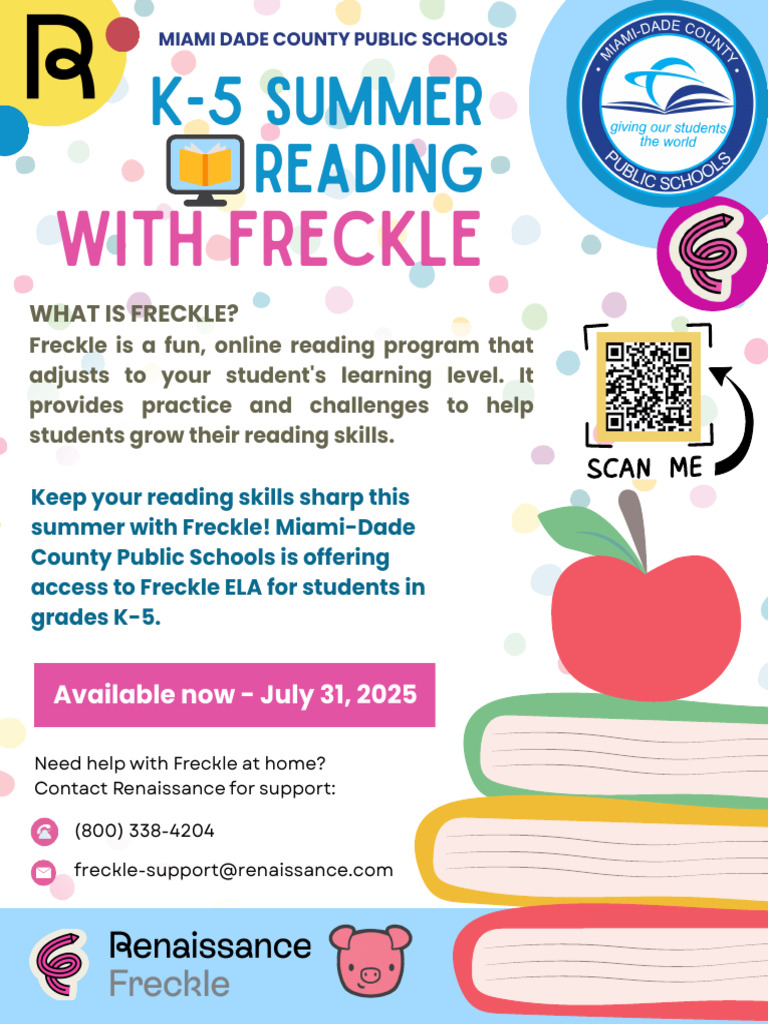 Freckle Summer Family Flyer - EnGLISH | PDF