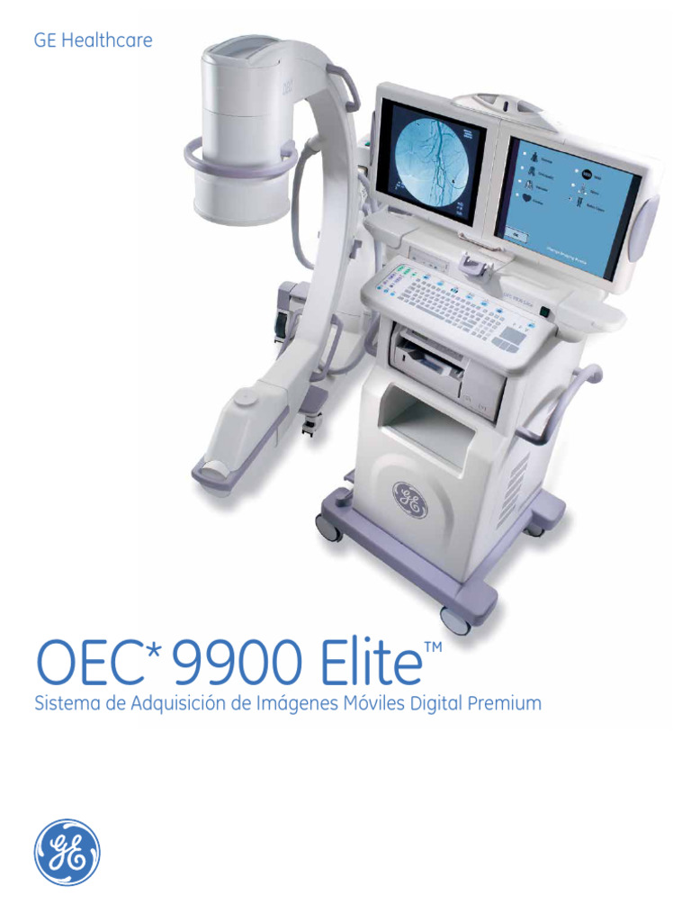 OEC 9900 Elite Brochure ESP | PDF | Pantalla táctil | Rayo X
