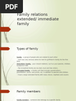 Family Relationship Names Explained | PDF | Stepfamily | Family
