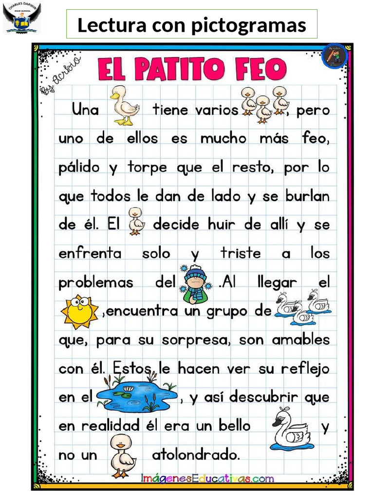Lectura Con Pictogramas Casa Abierta Lengua | PDF