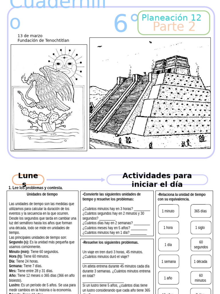 Cuad Parte 2 6° | PDF | Geometría Elemental | Geometría euclidiana