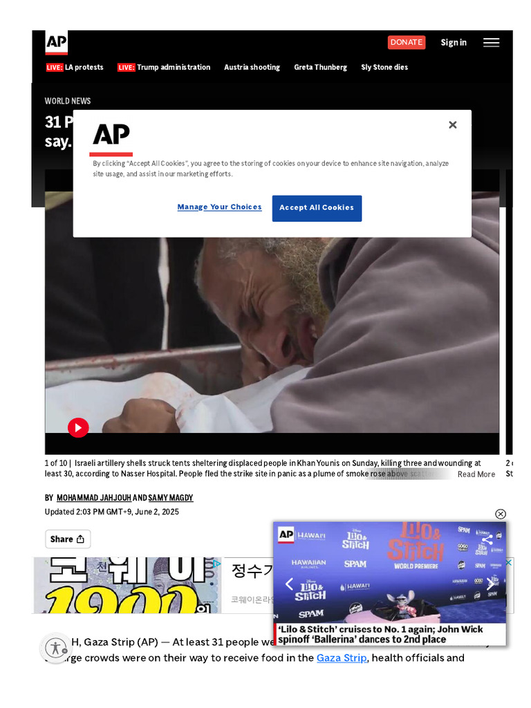 Apnews Com Article Israel Palestinians Hamas War News Hostages Aid 06 ...