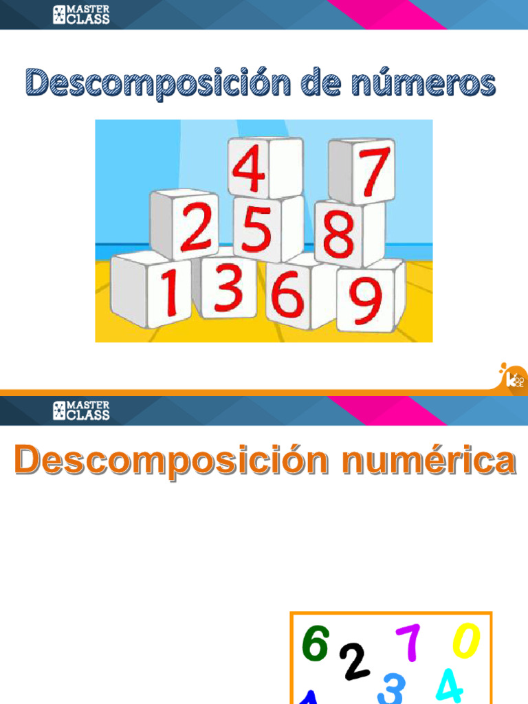 Descomposición de Números por Valor Posicional | PDF