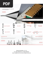 Center Drill Dimensions and Sizes Chart | PDF