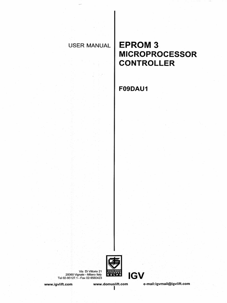IGV Eprom 3-Controller | PDF