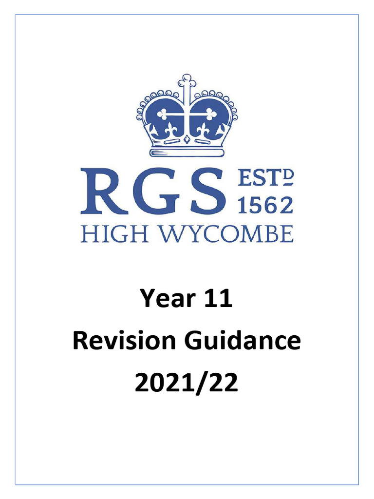 Everything GCSE revision | PDF
